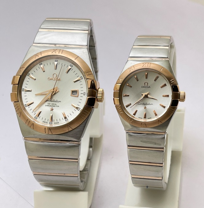 Omega Couple First Copy Watches In India - watchocart.in