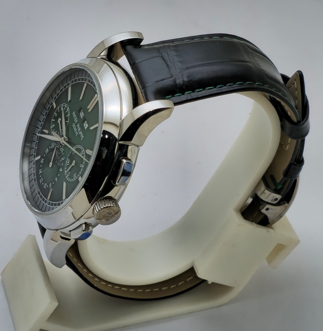 Patek Philippe Grand Complications GMT Perpetual Calendar Green Swiss ...
