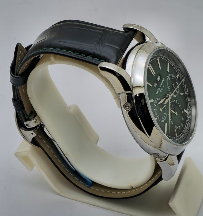 Patek Philippe Grand Complications GMT Perpetual Calendar Green Swiss ...