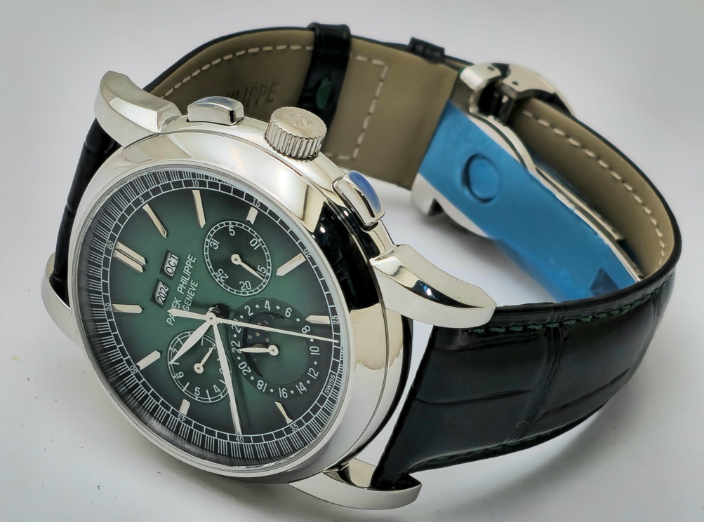 Patek Philippe Grand Complications GMT Perpetual Calendar Green Swiss ...